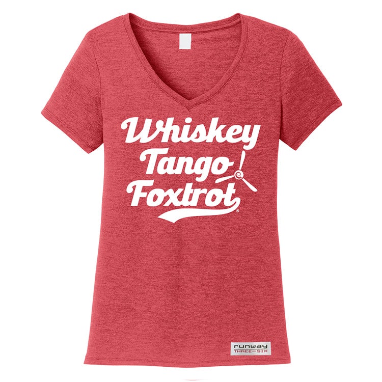 LADIES WTF V-NECK | runway THREE-SIX