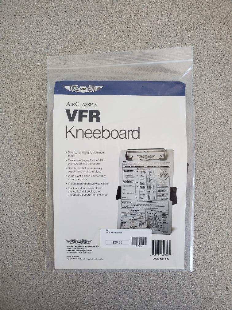 VFR KNEEBOARD | runway THREE-SIX